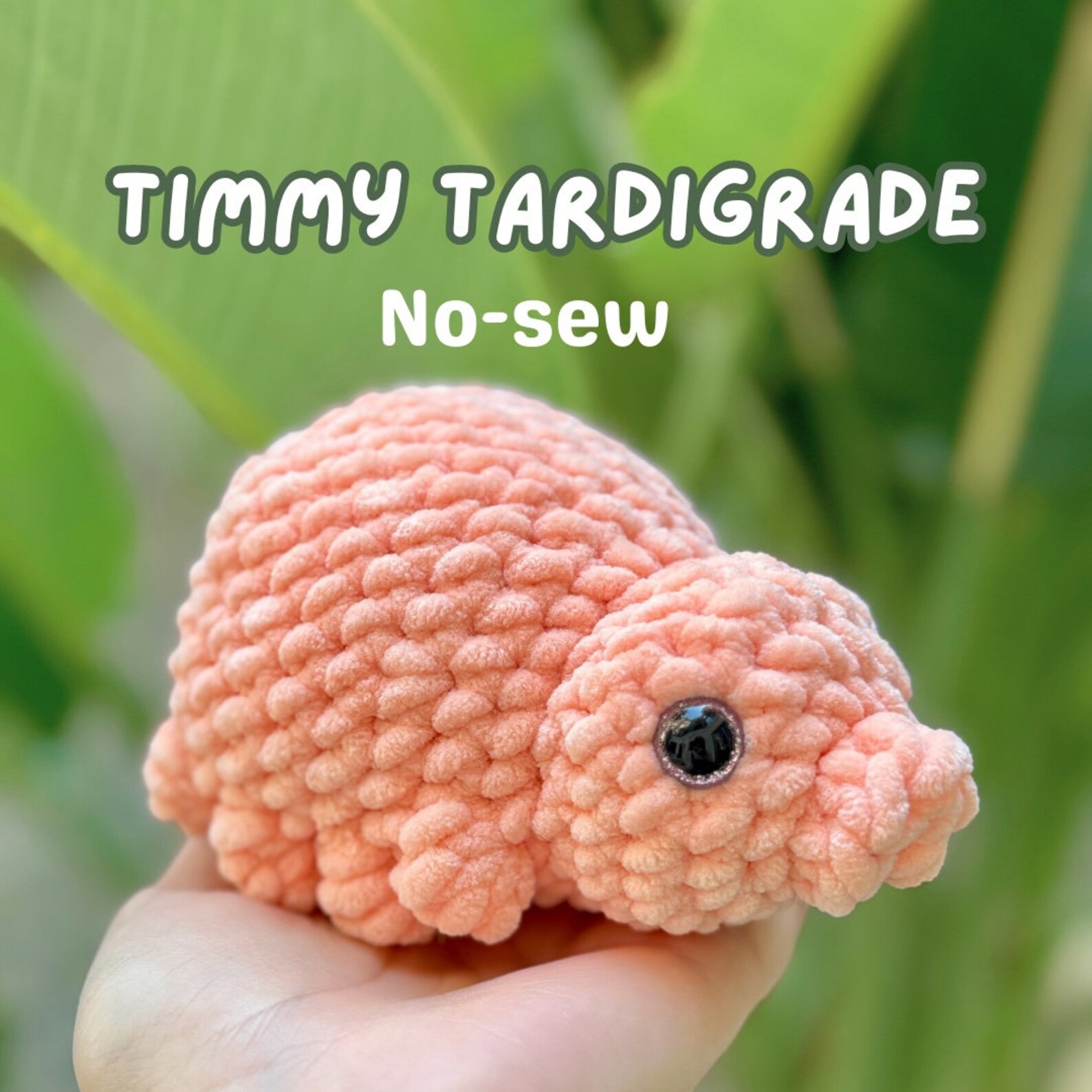 Crochet Tardigrade Pattern Bundle: No-sew & Low-sew Plushie (PDF ...