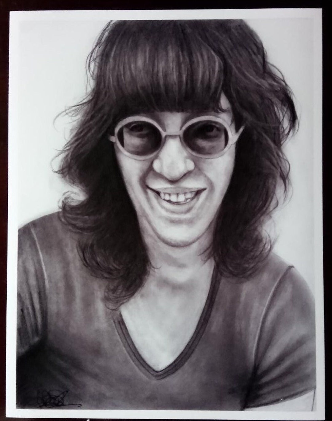 Joey Ramone Print - Etsy