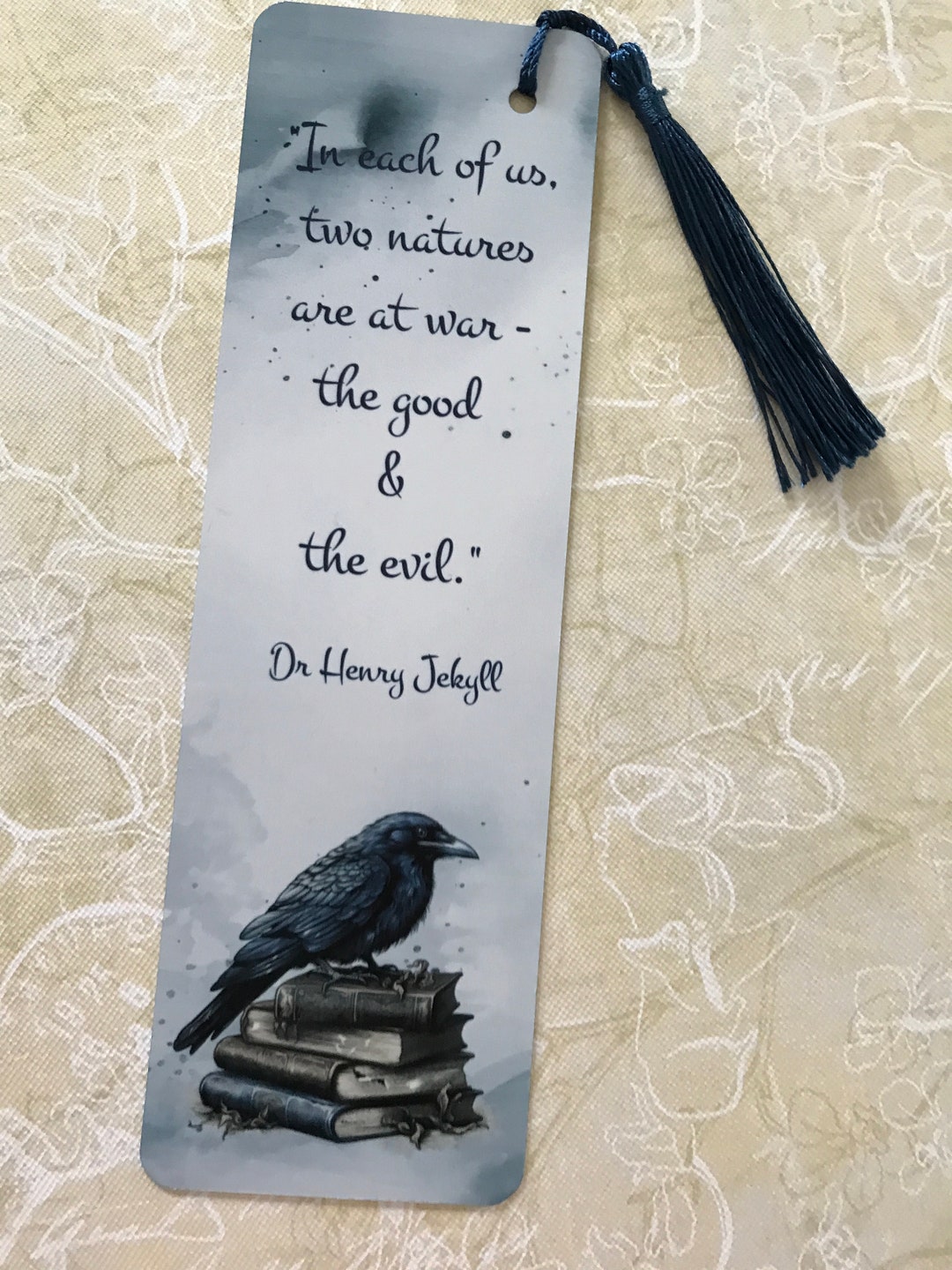 Dr Jekyll & Mr Hyde Quote Bookmark: Gothic Horror Literature Gift - Etsy UK