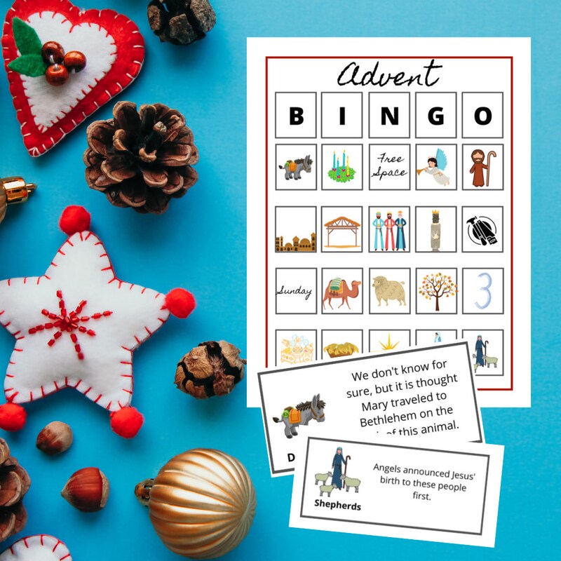 Christmas Bingo - Etsy