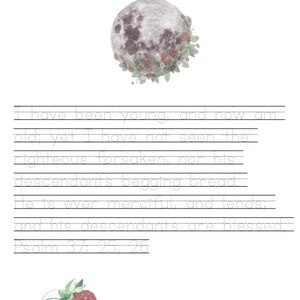 Full Moon Study: Charlotte Mason Inspired Homeschool Curriculum - Etsy