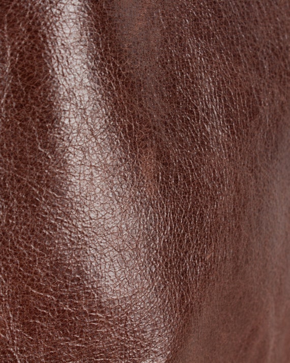 Men's Angelo Litrico Brown Leather Double Breasted Ja… - Gem