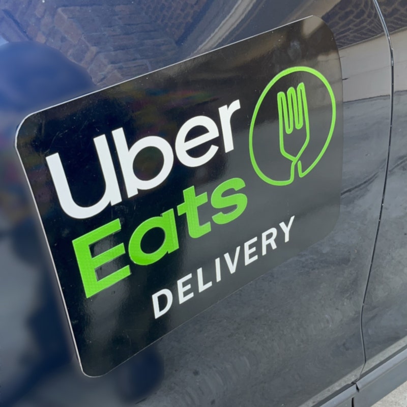 Uber Eats Decal - Etsy