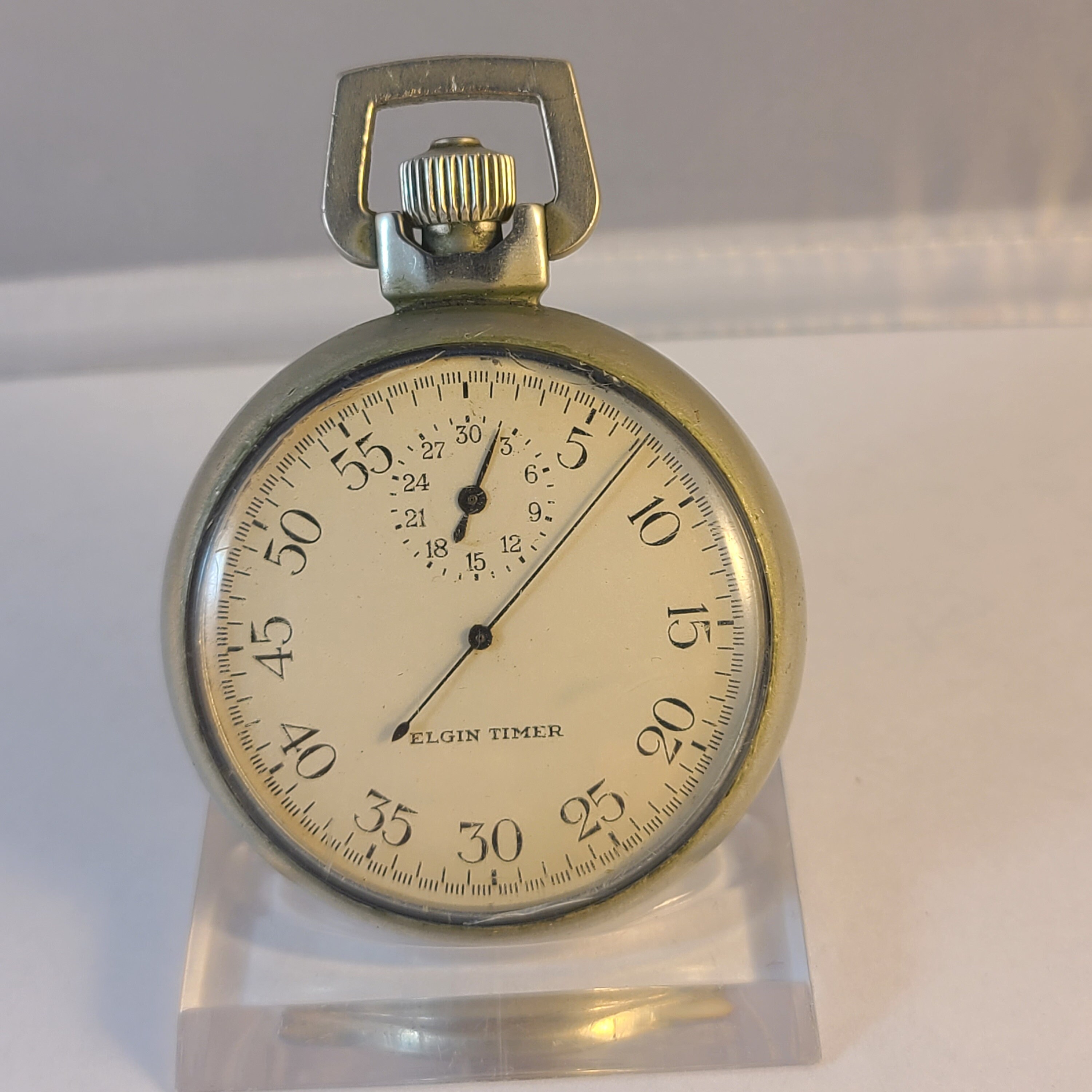 Antique Very Rare Railroad Pocket Watch, Elgine Timer - Etsy