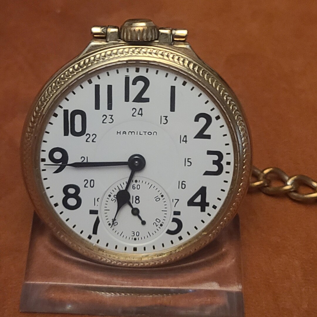 Hamilton Vintage Collector Pocket Watch, Working - Etsy