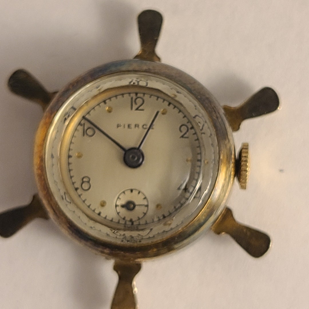 Vintage Pin Brooch Lady Watch ,pierce Working , Nice Collector Watch - Etsy