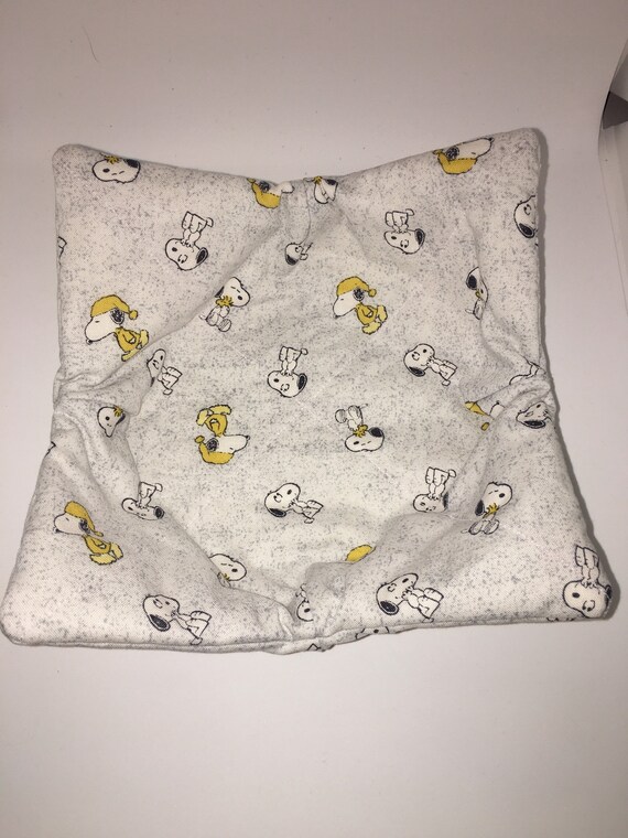 Snoopy Soup Bowl Cozy Snoopy Gift Peanuts Cozy Bowl Cozy | Etsy