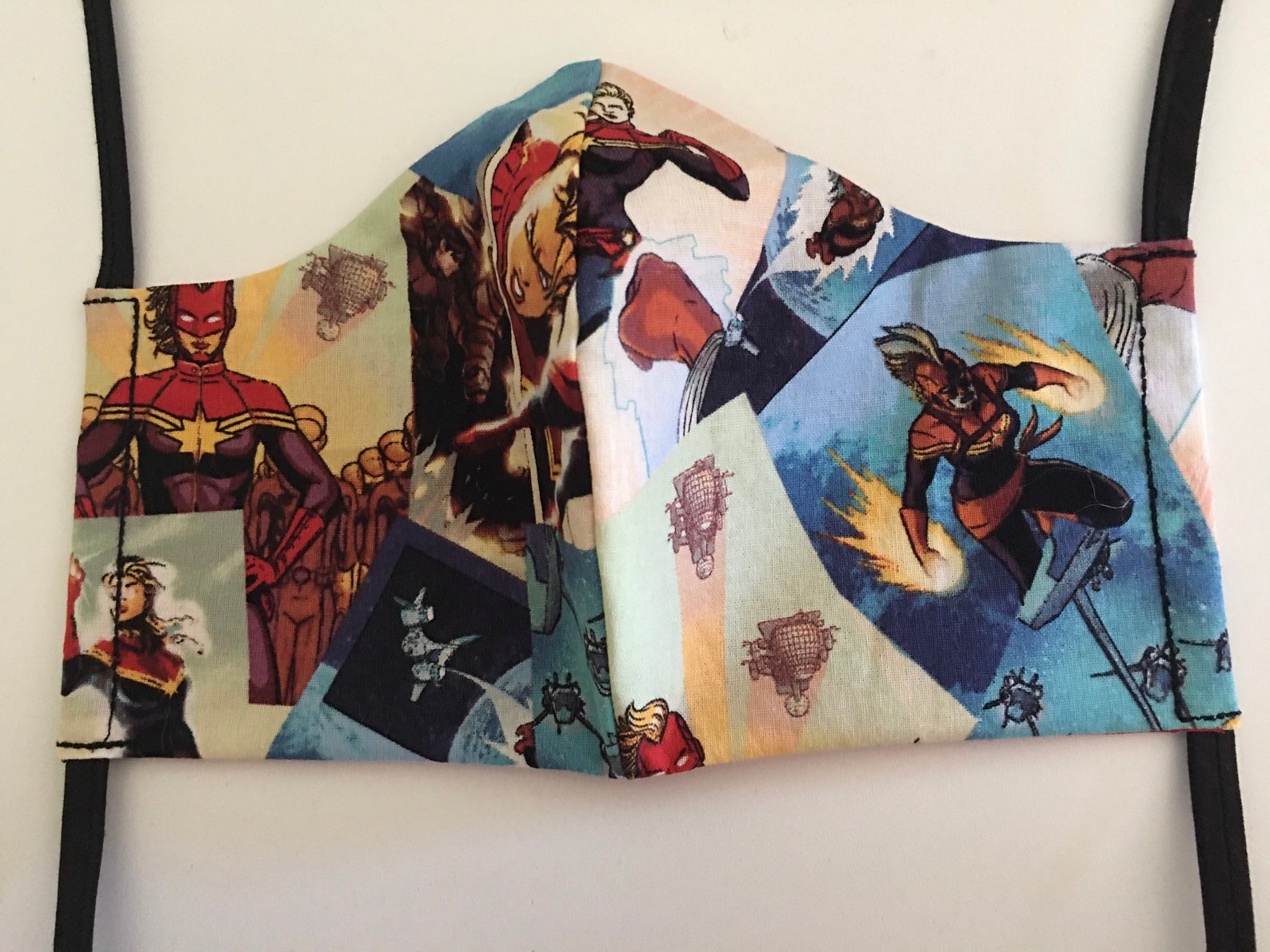 Captain Marvel face mask captain marvel mask marvel masks | Etsy