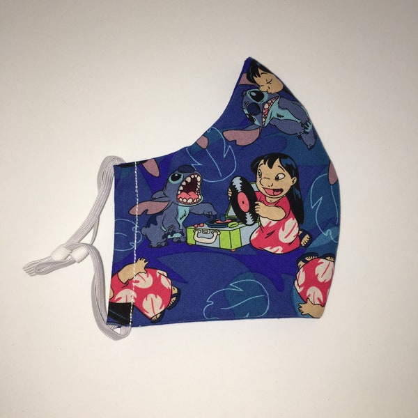 Stitch Face Mask - Etsy