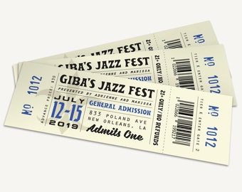 Jazz invitations | Etsy