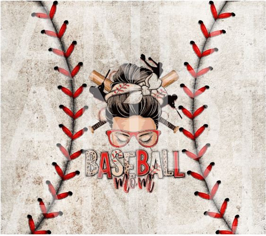 Baseball Mom Seamless Tumbler Wrap - Etsy