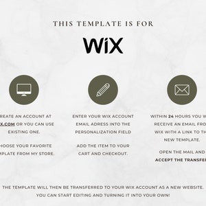 Website Template for Wix, Small Business Wix Template, Ecommerce Shop Wix Theme, Blog Theme ...