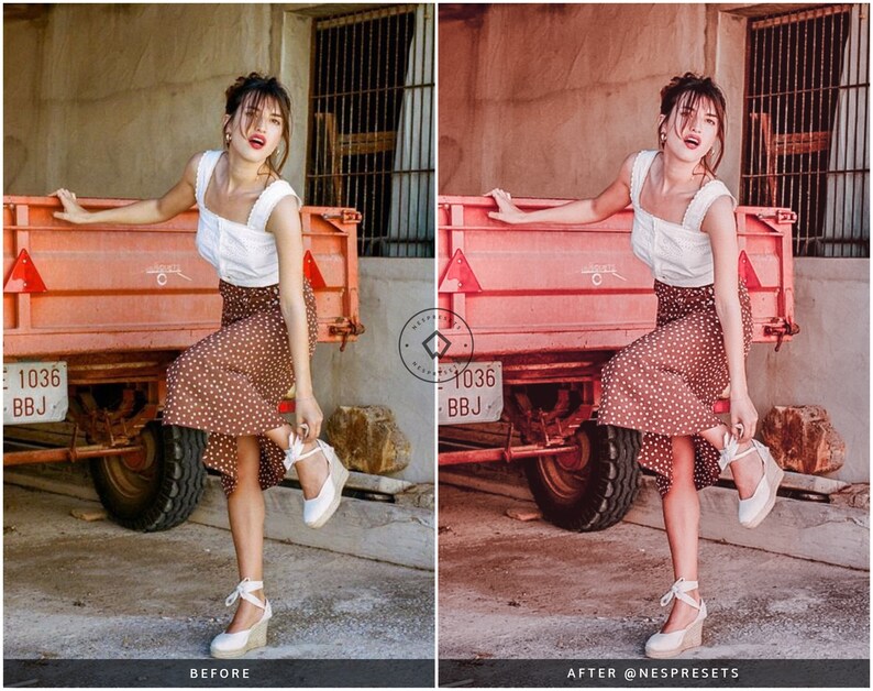 5 Pink Mobile Lightroom Presets Pink Soft Presets Blogger | Etsy