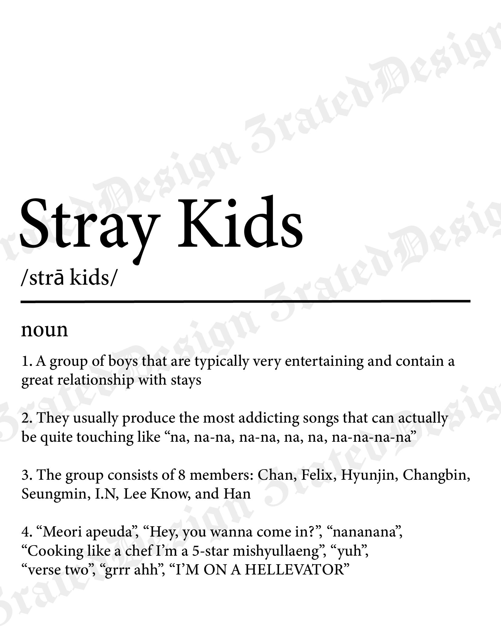 Stray definition - yarememo