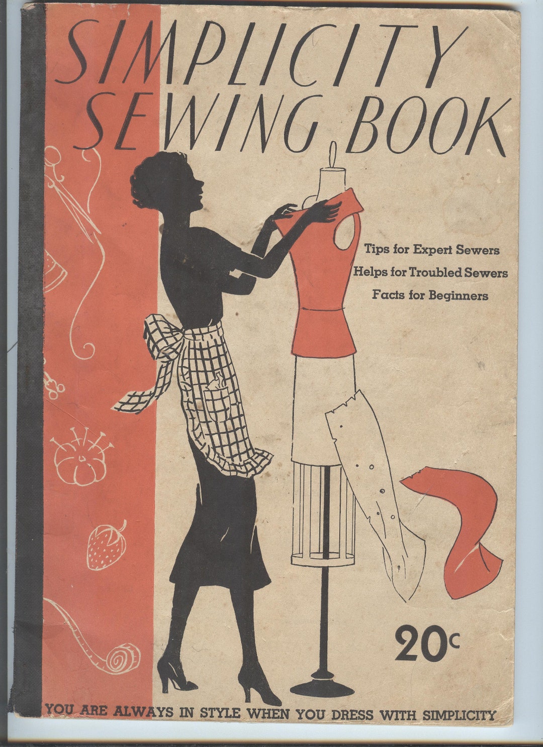 Simplicity Sewing Book 1935 - Etsy Canada
