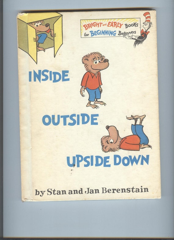 Inside Outside Upside Down by Stan and Jan Berenstain - Etsy
