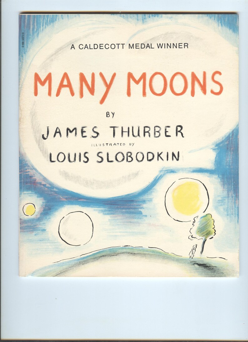 Many Moons by James Thurber Illustrated by Louis Slobodkin - Etsy
