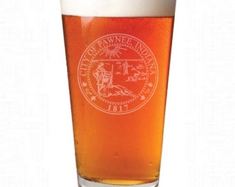 Parks and Recreation Glass - Etsy