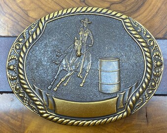 Barrel Racing Buckle | Etsy