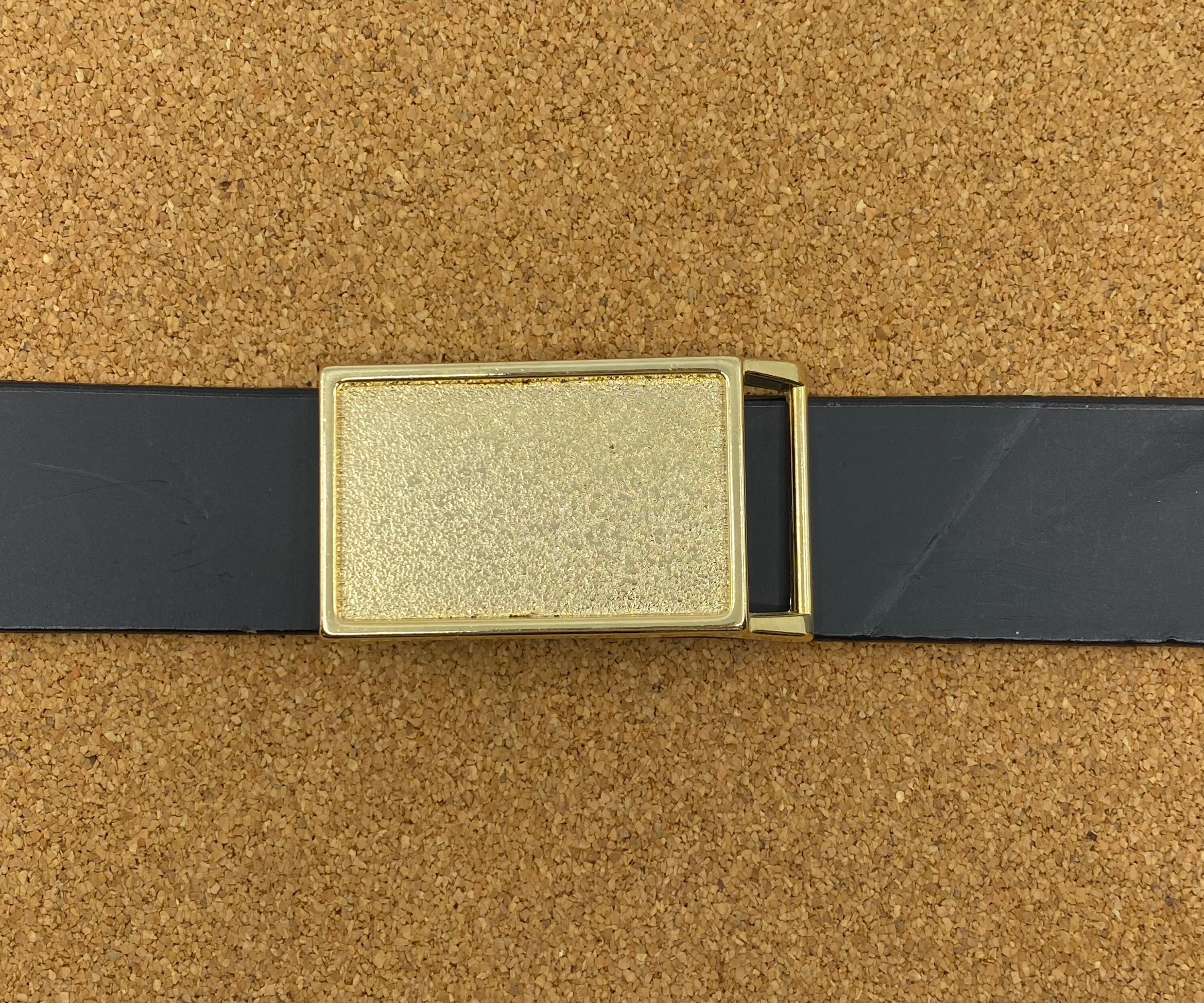 Plain Belt Buckle Blank Nickel Finish DIY Add Photos - Etsy