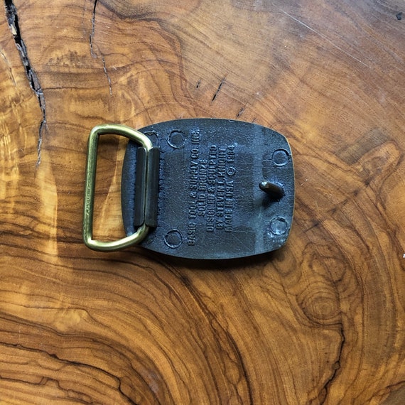 Labrador and Duck Belt Buckle - Small, Solid Bronze, … - Gem