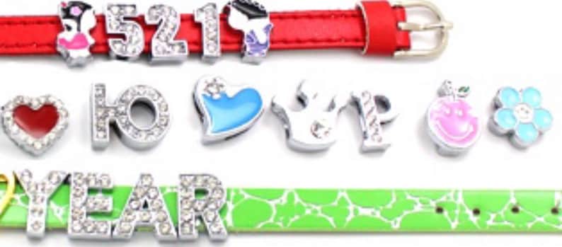 8mm Full Assorted SLIDER Charms - Etsy