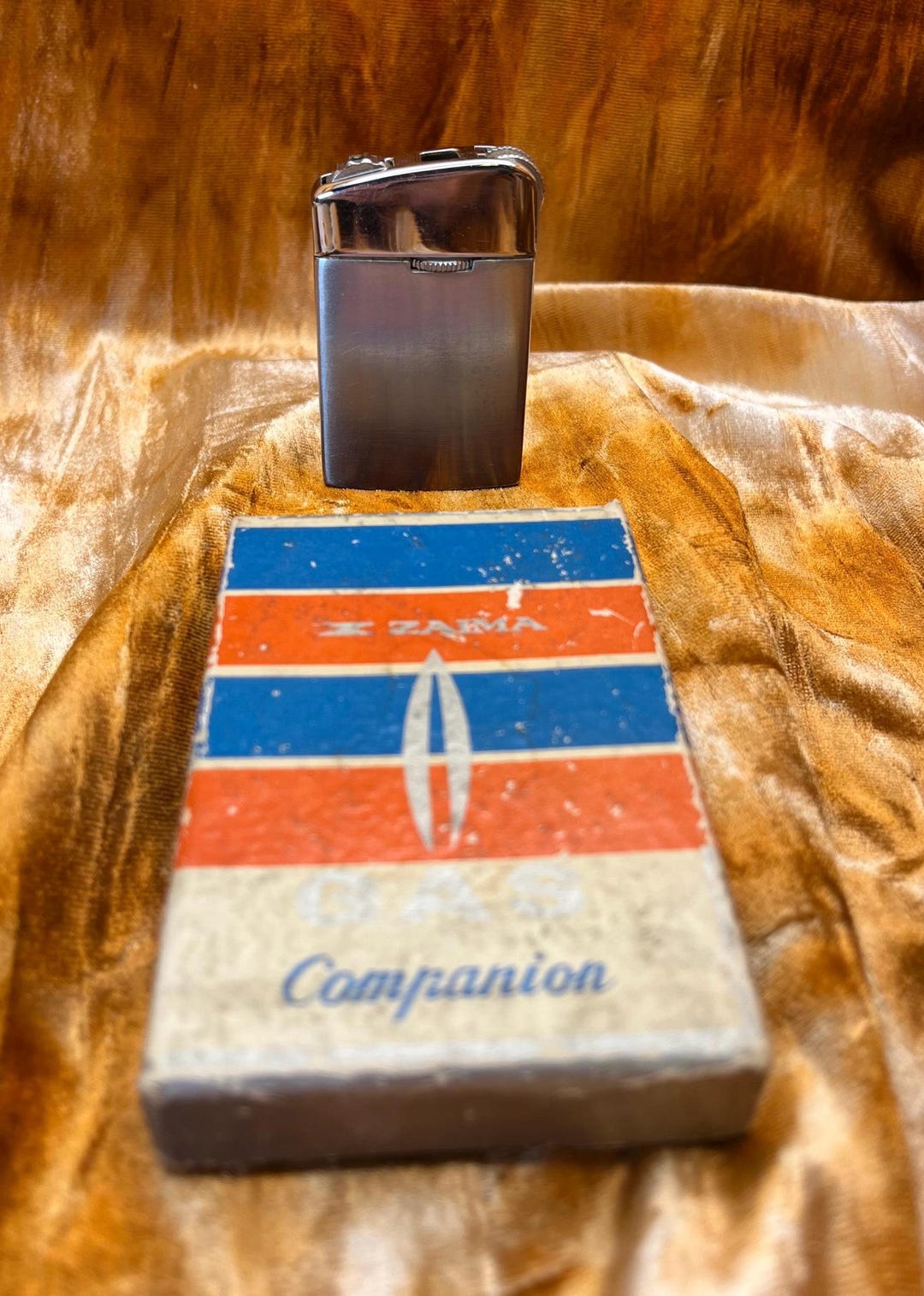 Mid-century Vintage Zaima Gas Lighter W/ Original Box - Etsy