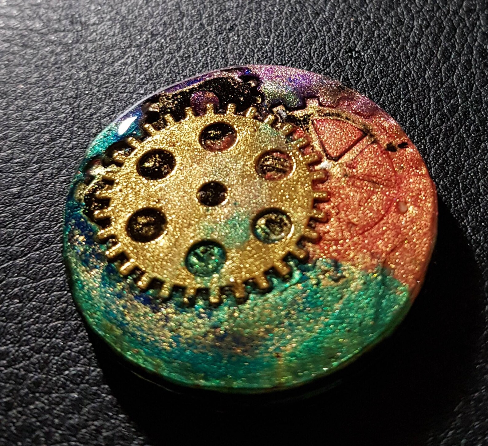 Steampunk Polymer Clay Cabochon 127 - Etsy UK