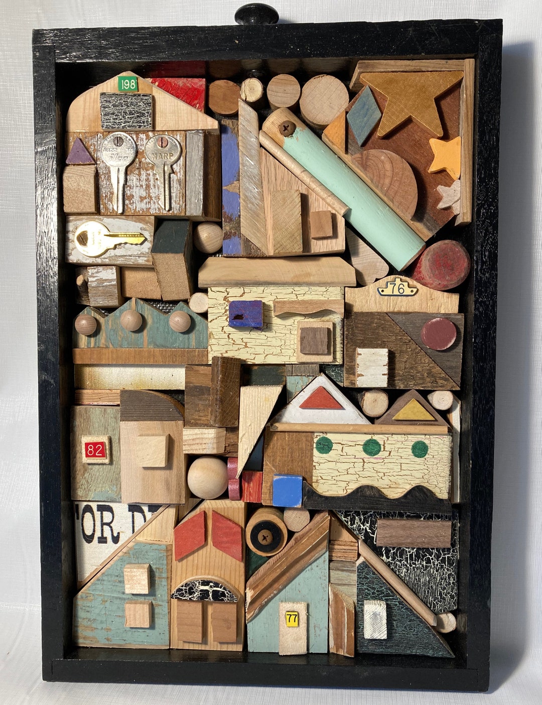 Unique Abstract Wood Relief Sculpture - Etsy