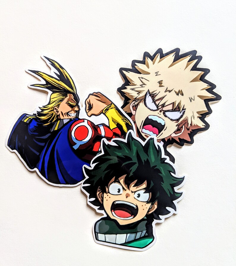 Deku Sticker My Hero Academia Sticker Anime Stickers Boku | Etsy