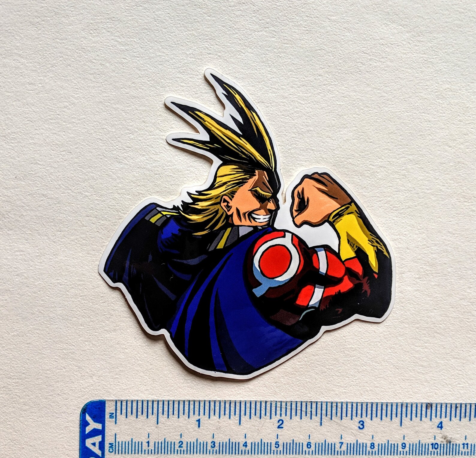 All Might Sticker Anime Stickers My Hero Academiamacbook | Etsy