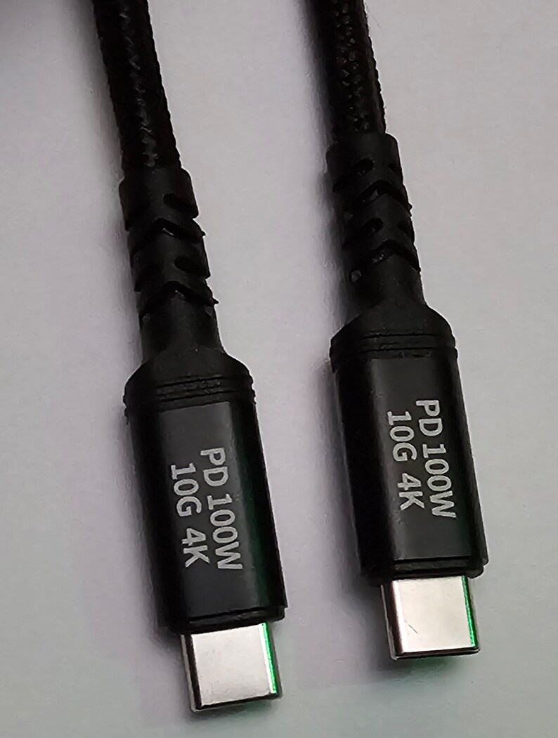 1 USB C-C Video Cable 6.6ft 4K USB Type-c Monitor Cable Support 100W ...