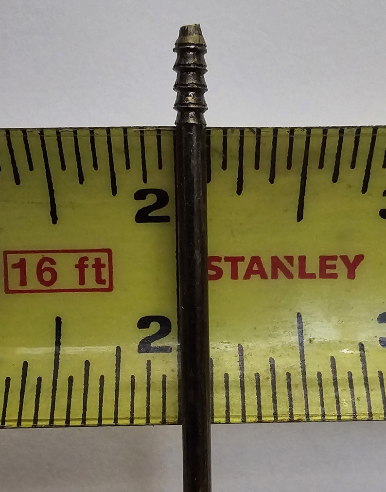 25 Pack Stainless Steel Bronze Electroplated Threaded Hanger Hooks DIY ...