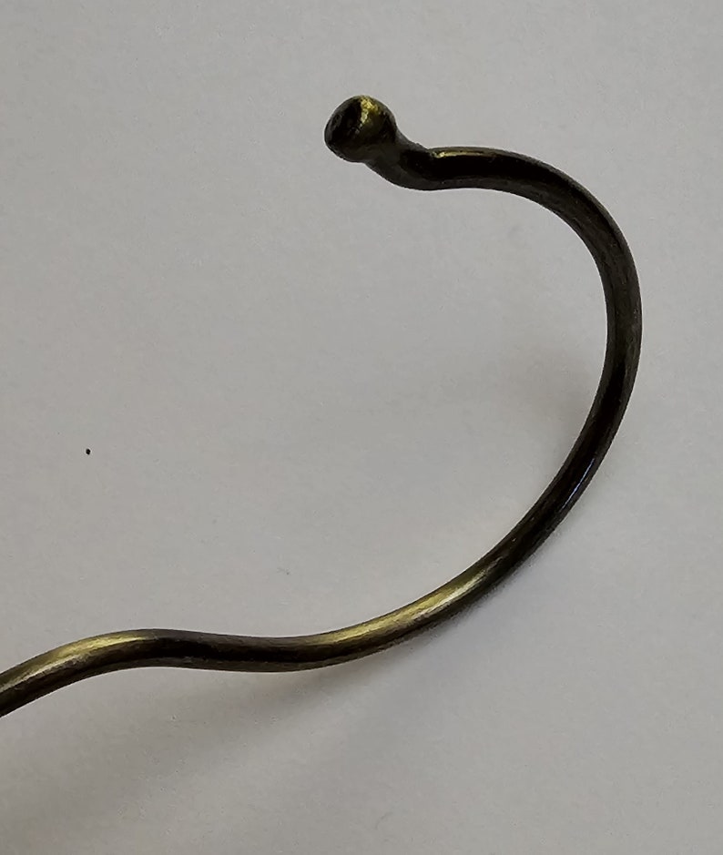 25 Pack Stainless Steel Bronze Electroplated Threaded Hanger Hooks DIY ...