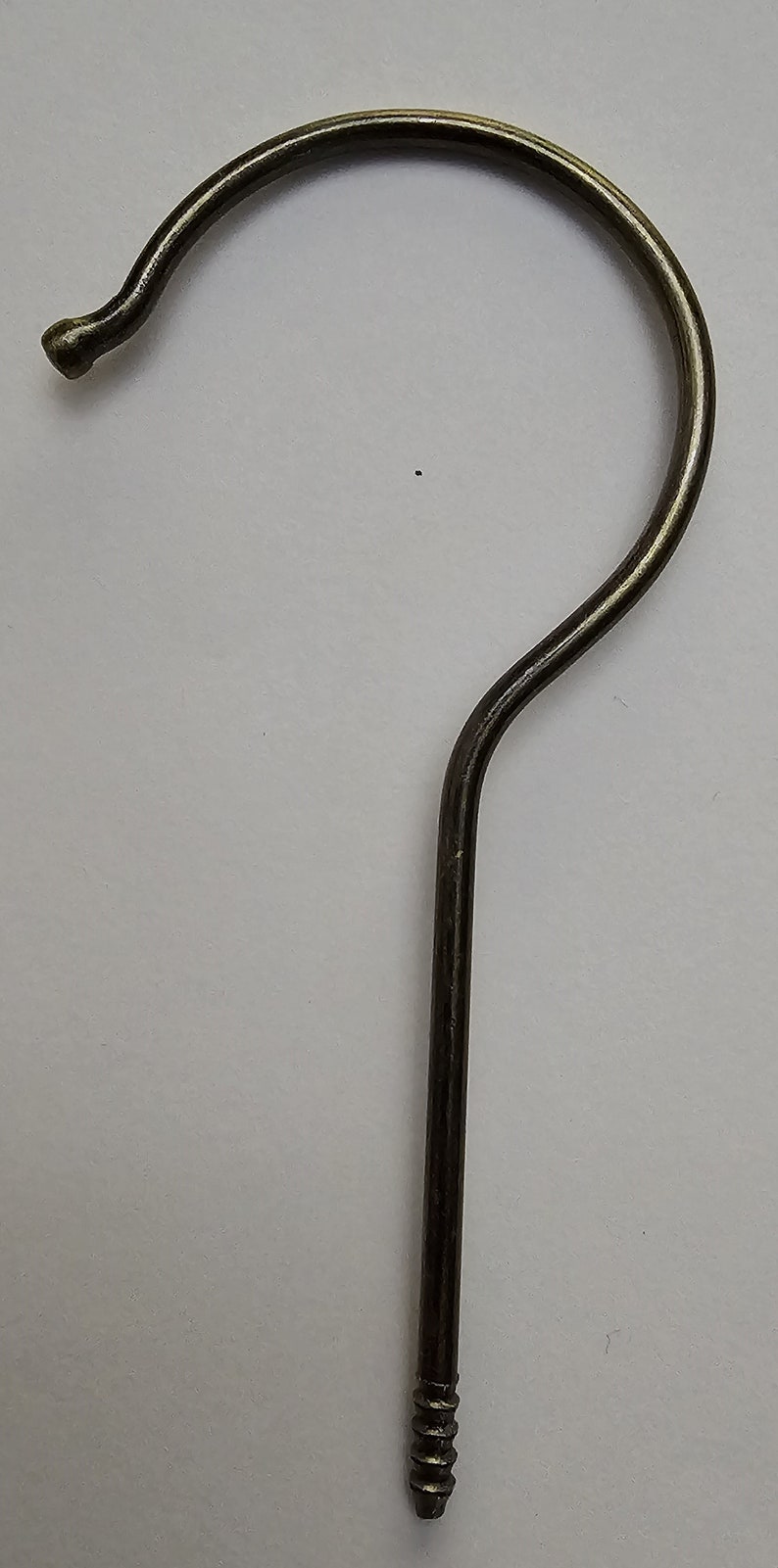 25 Pack Stainless Steel Bronze Electroplated Threaded Hanger Hooks DIY ...