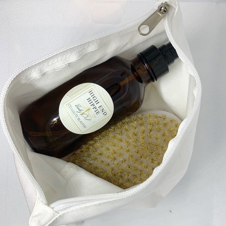 Cellulite Body Oil With Dry Brush | Organic, Smoothing and Toning Oil ...