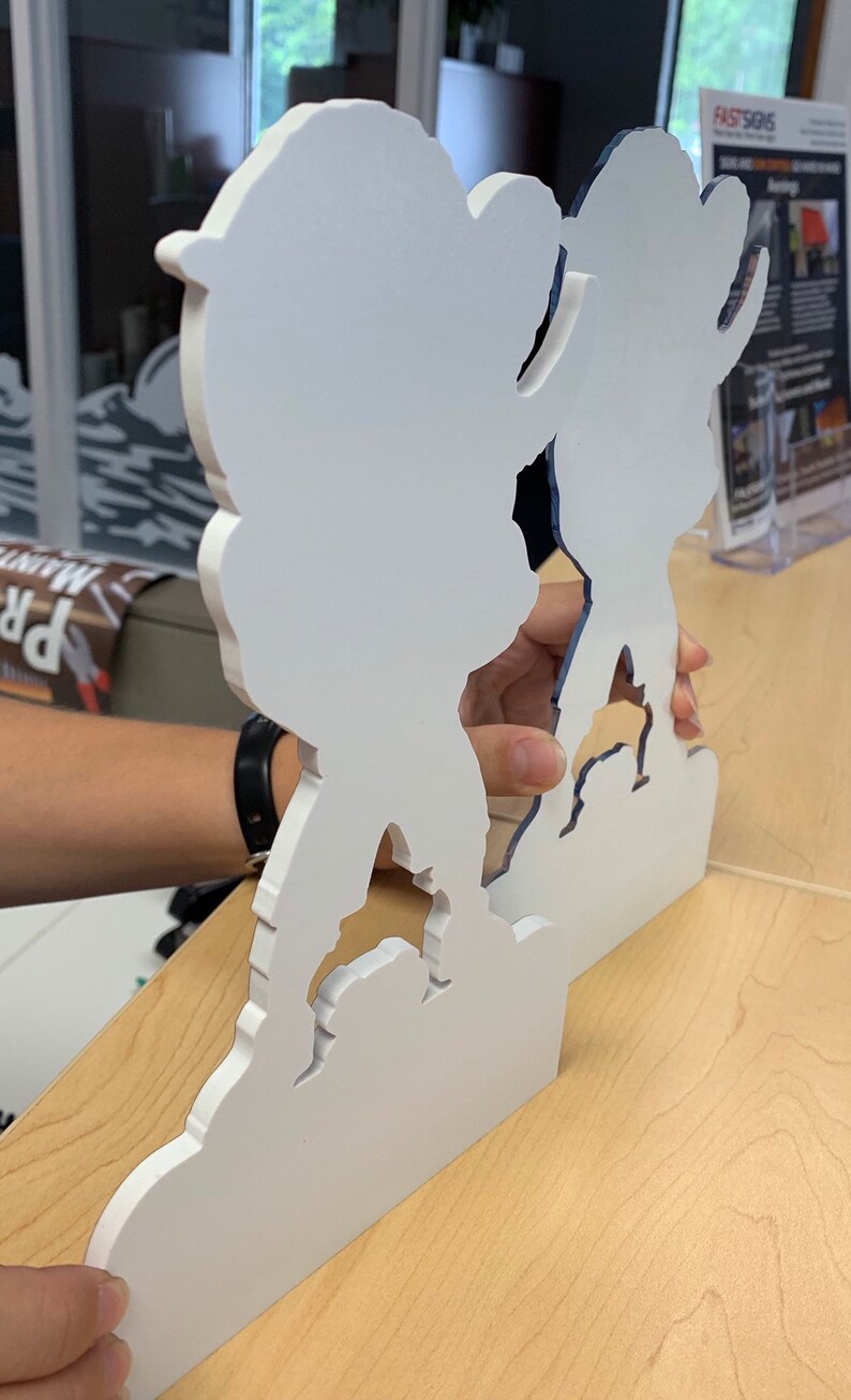 8" UNC Mascot Standee - Etsy