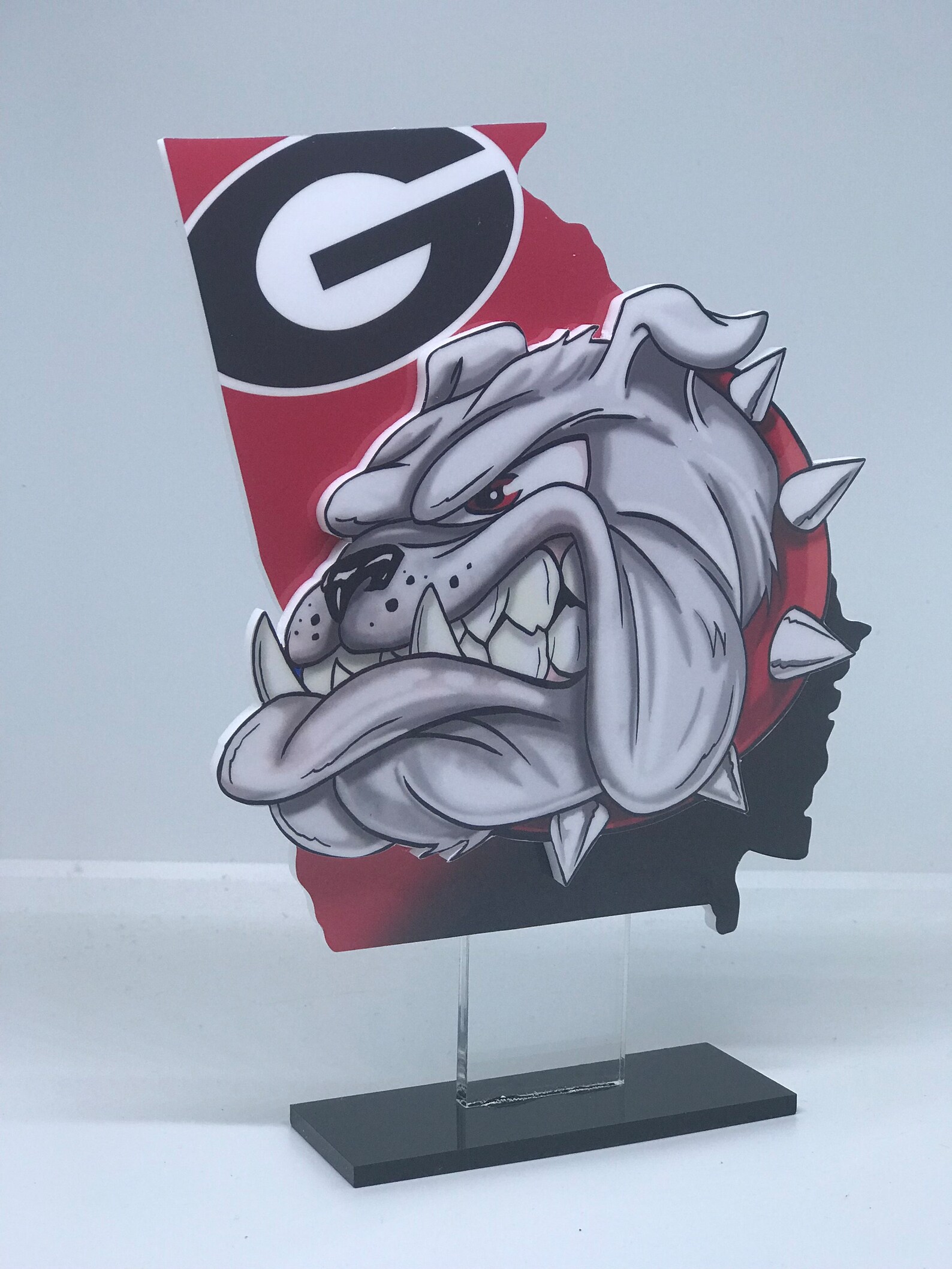 2d Team Mascot and State Acrylic Cutouts - Etsy