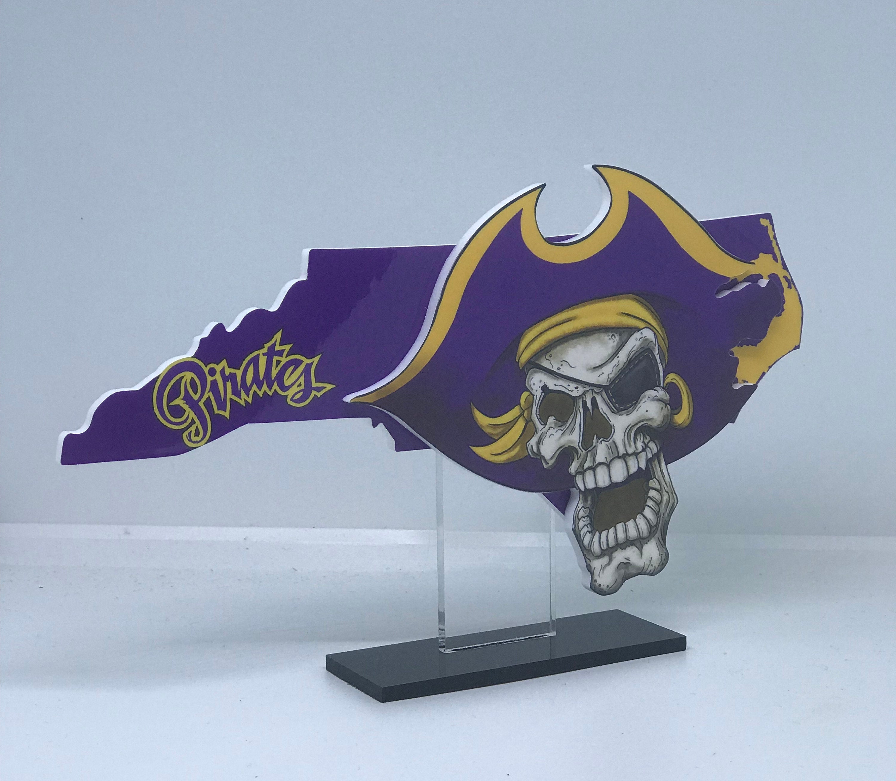 2d Team Mascot and State Acrylic Cutouts - Etsy