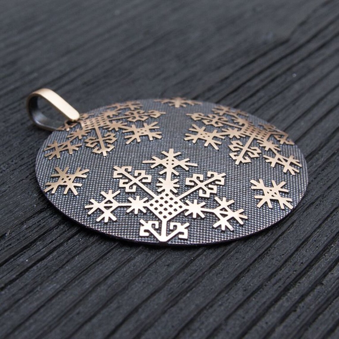 Beautiful Pendant With Austras Tree Tree of Life. Unique - Etsy