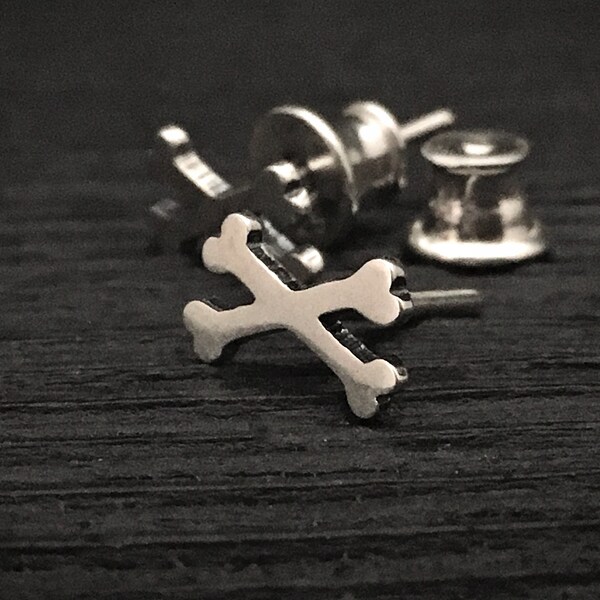 Bone Stud Earrings - Etsy