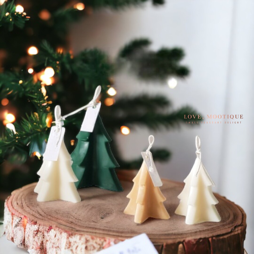 Modern Tree Candles Set of 2 Object Candle Home Decor Table Decor ...