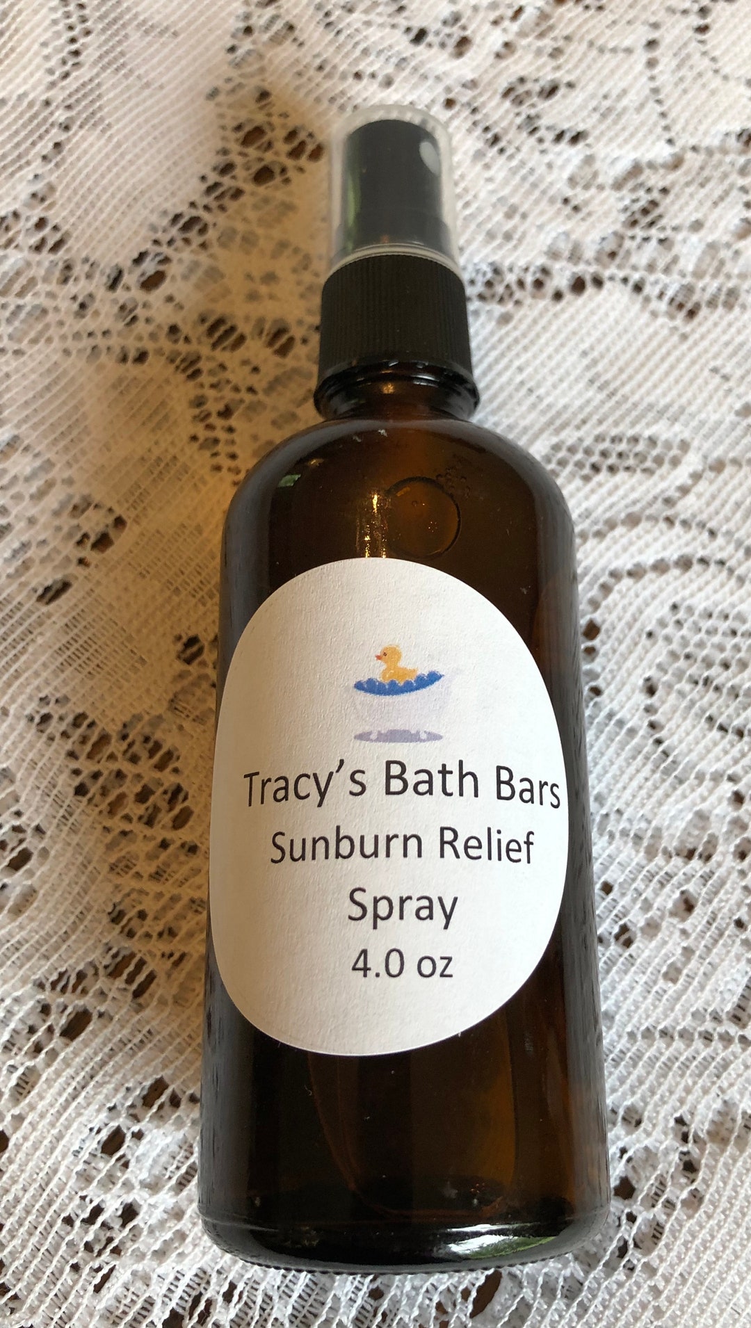 Sunburn Relief Spray/natural Sunburn Spray/essential Oils/aloe Spray ...