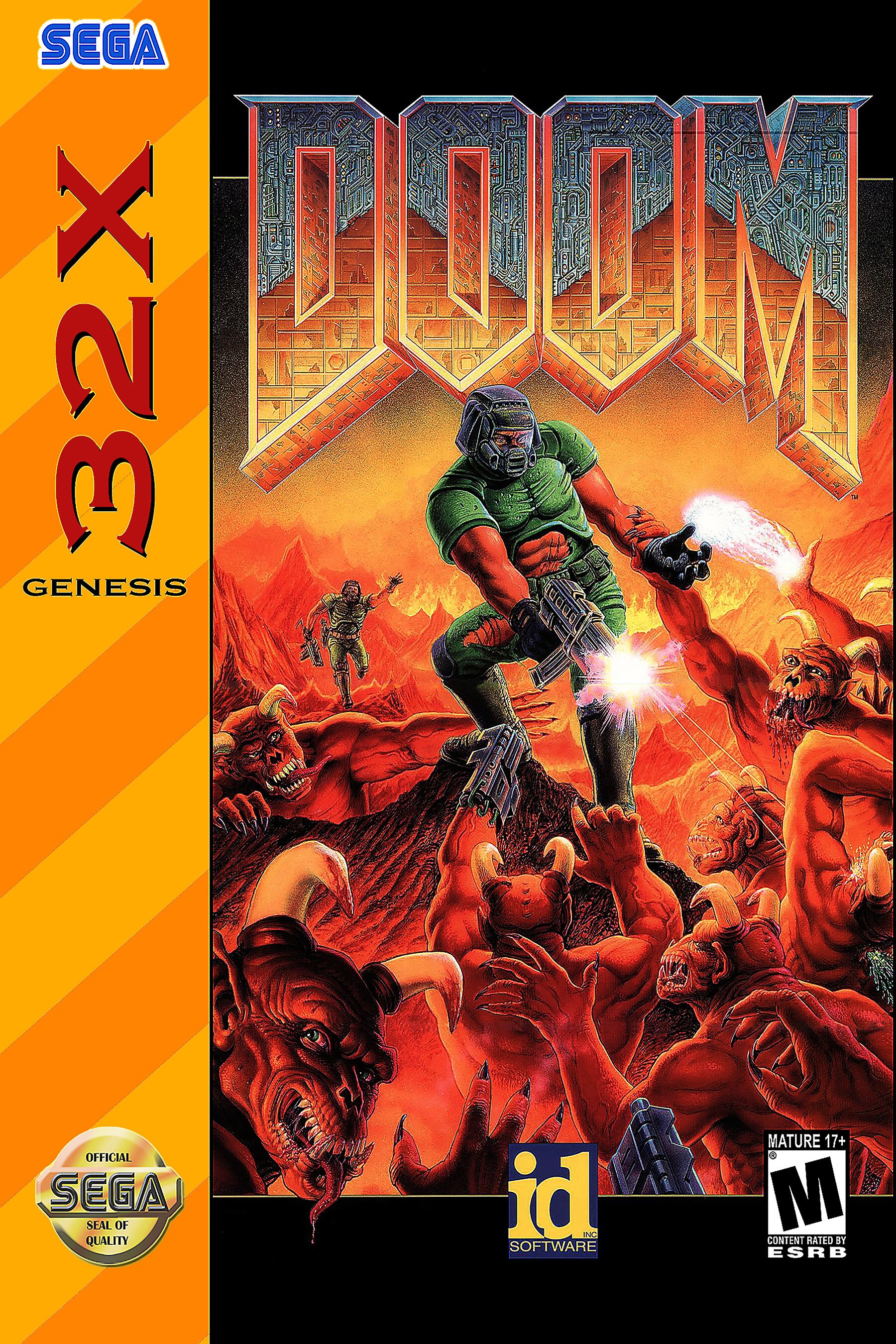 DOOM Sega 32X Box Cover Art Poster Multiple Sizes and Paper | Etsy
