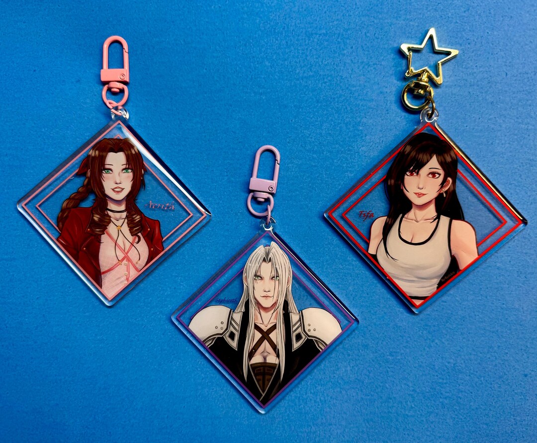 FF7 Remake Keychains - Etsy