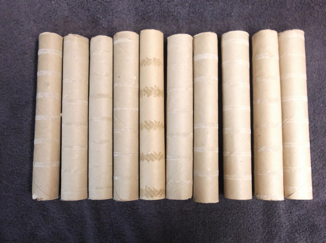 50 PAPER TOWEL ROLLS Cardboard Tube Craft Core Clean Brown White - Etsy