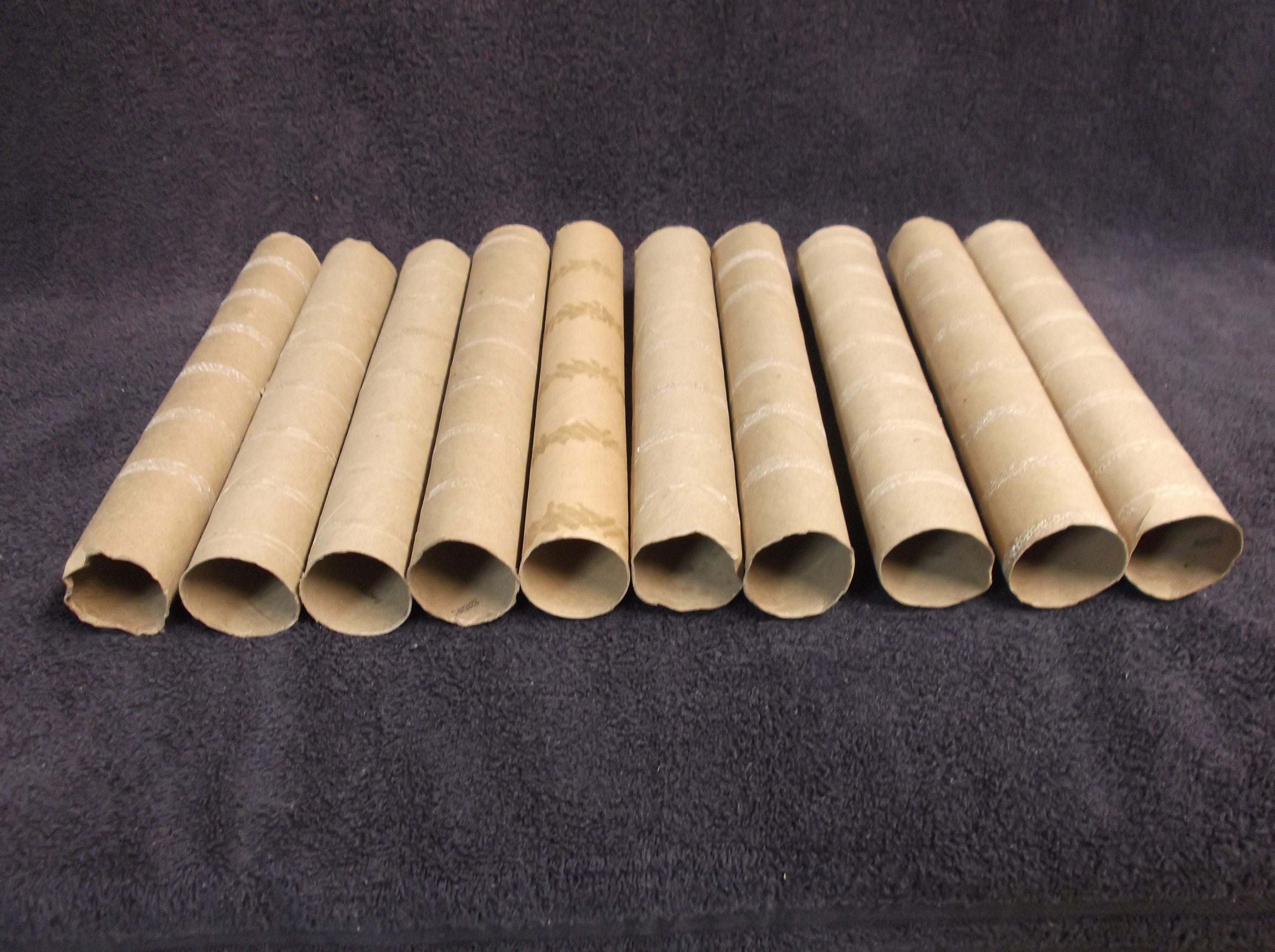50 PAPER TOWEL ROLLS Cardboard Tube Craft Core Clean - Etsy