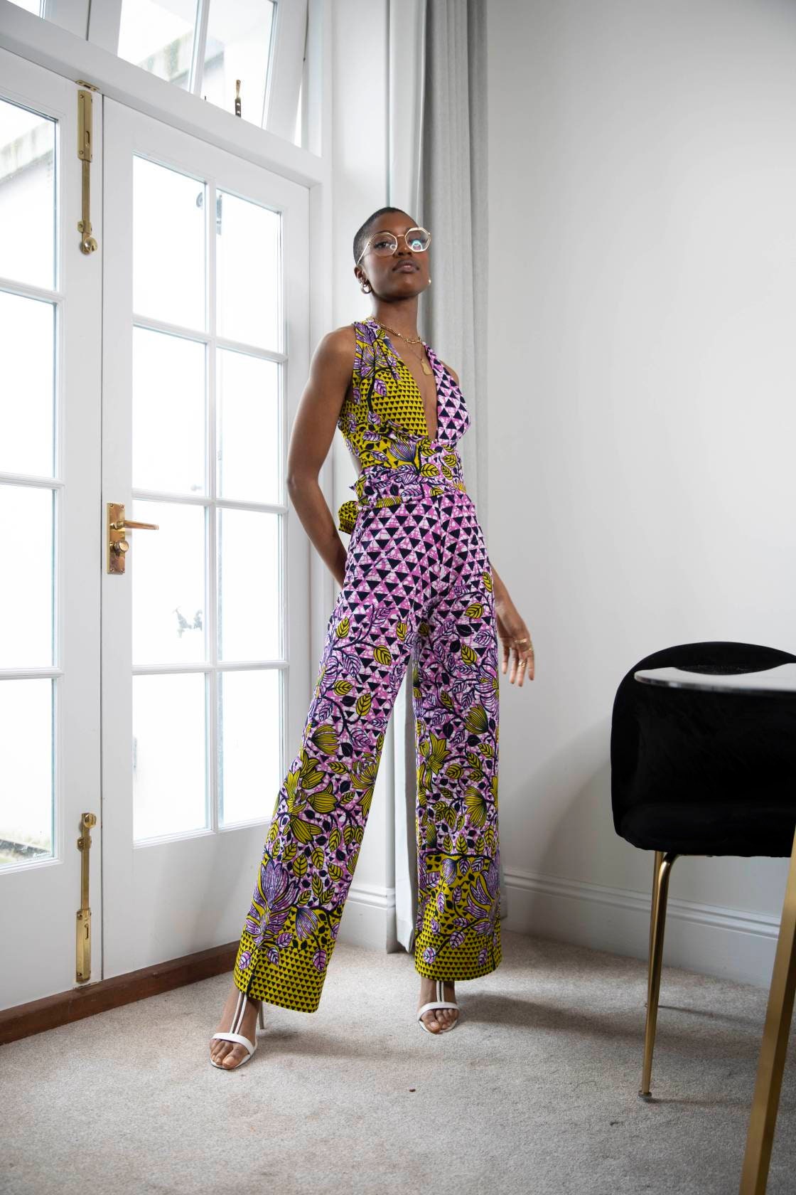 African Print Jumpsuit Ankara Jumpsuit African Clothing - Etsy