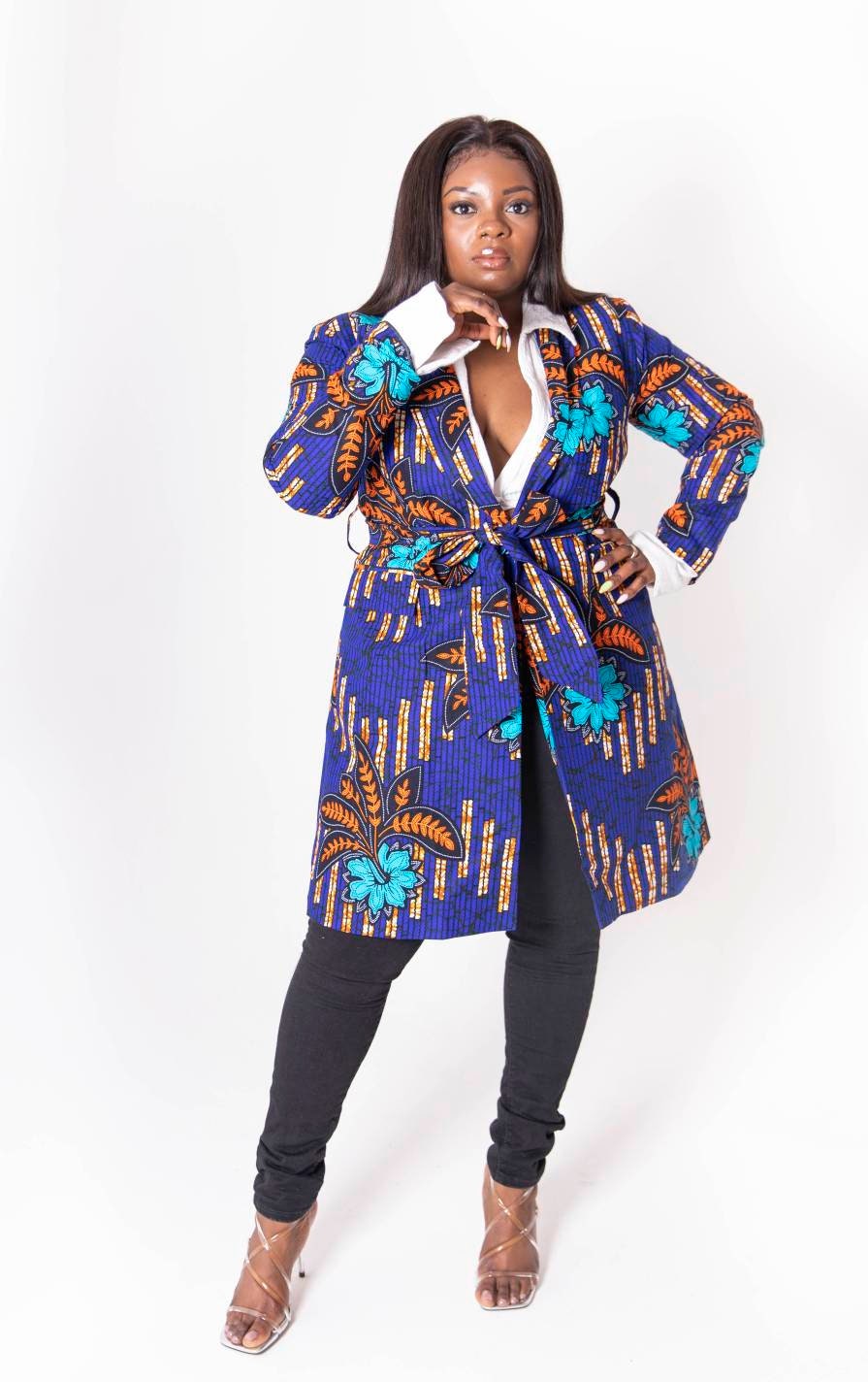 Michela African Print Blazer Ankara Blazer African Print - Etsy