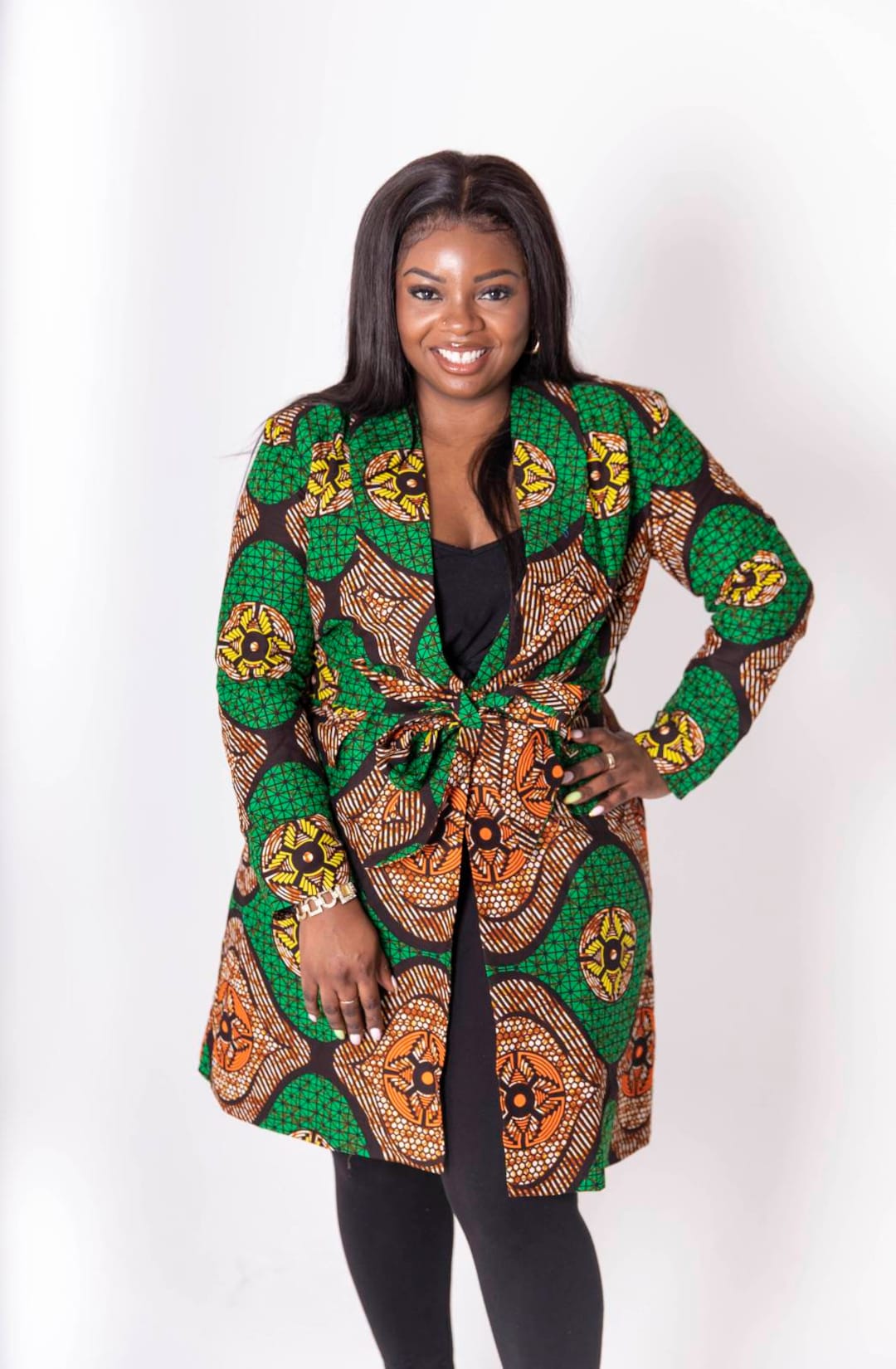 Nessa African Print Blazer, Ankara Blazer, African Print Jacket, Ankara ...